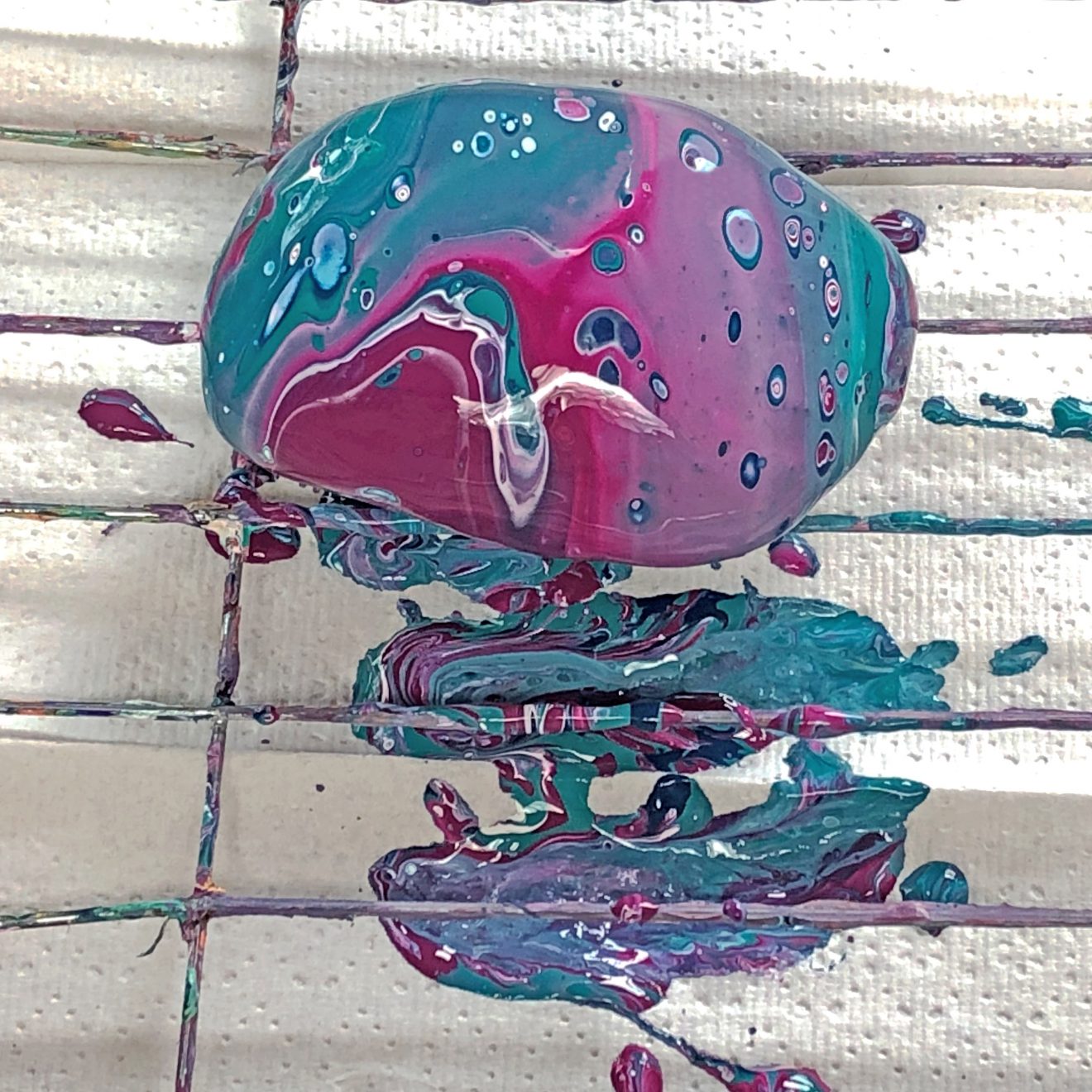 Three Easy Steps To Creating Gorgeous Art Rocks • A Crafty Composition