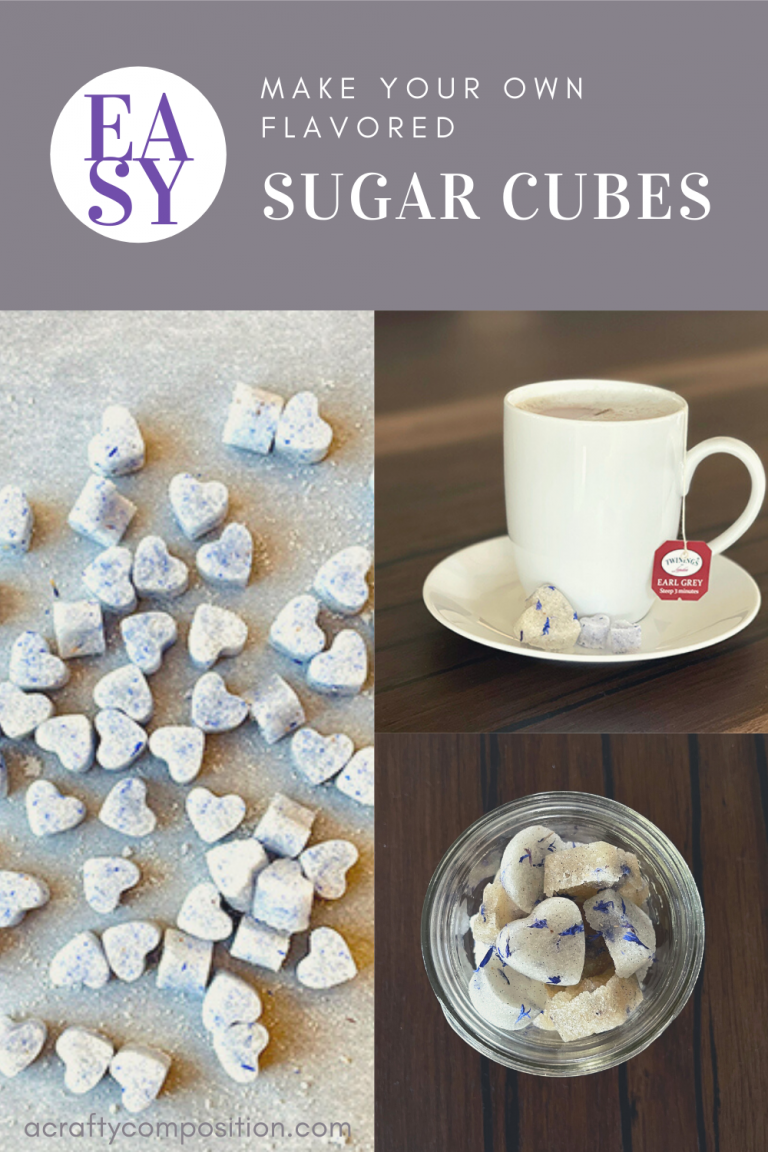 Make Your Own Flavored Sugar Cubes • A Crafty Composition